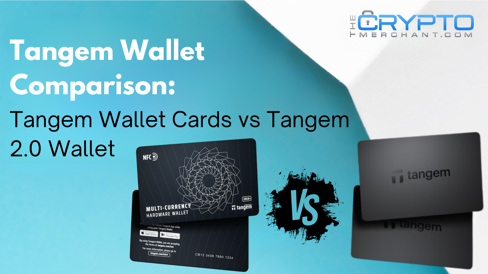 Tangem Wallet Comparison: Tangem Wallet Cards vs Tangem 2.0 Wallet ...